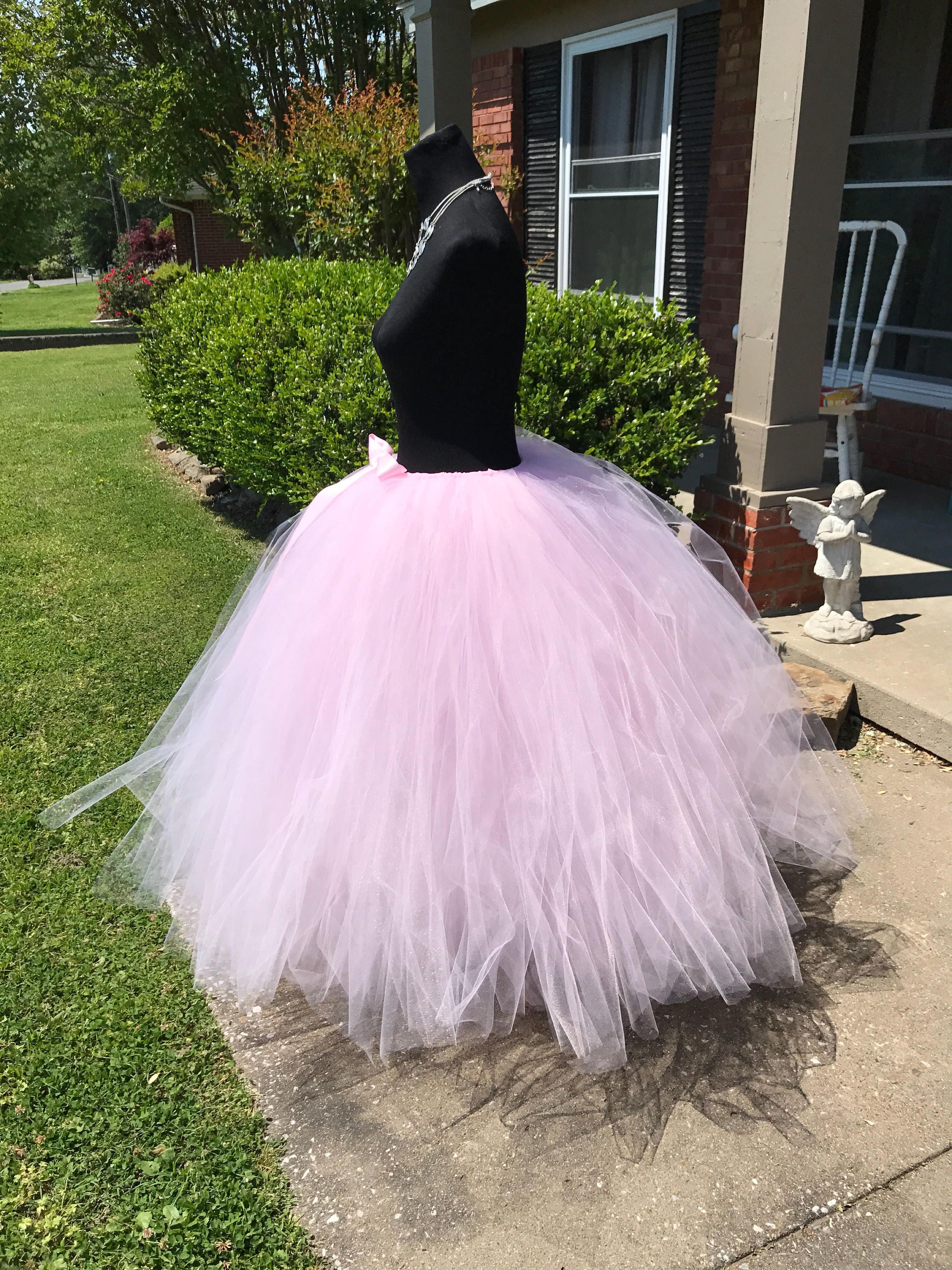 Light Pink Bridal Tutu, Maternity Tutu, Adult Tutu Skirt, Adult Cake ...