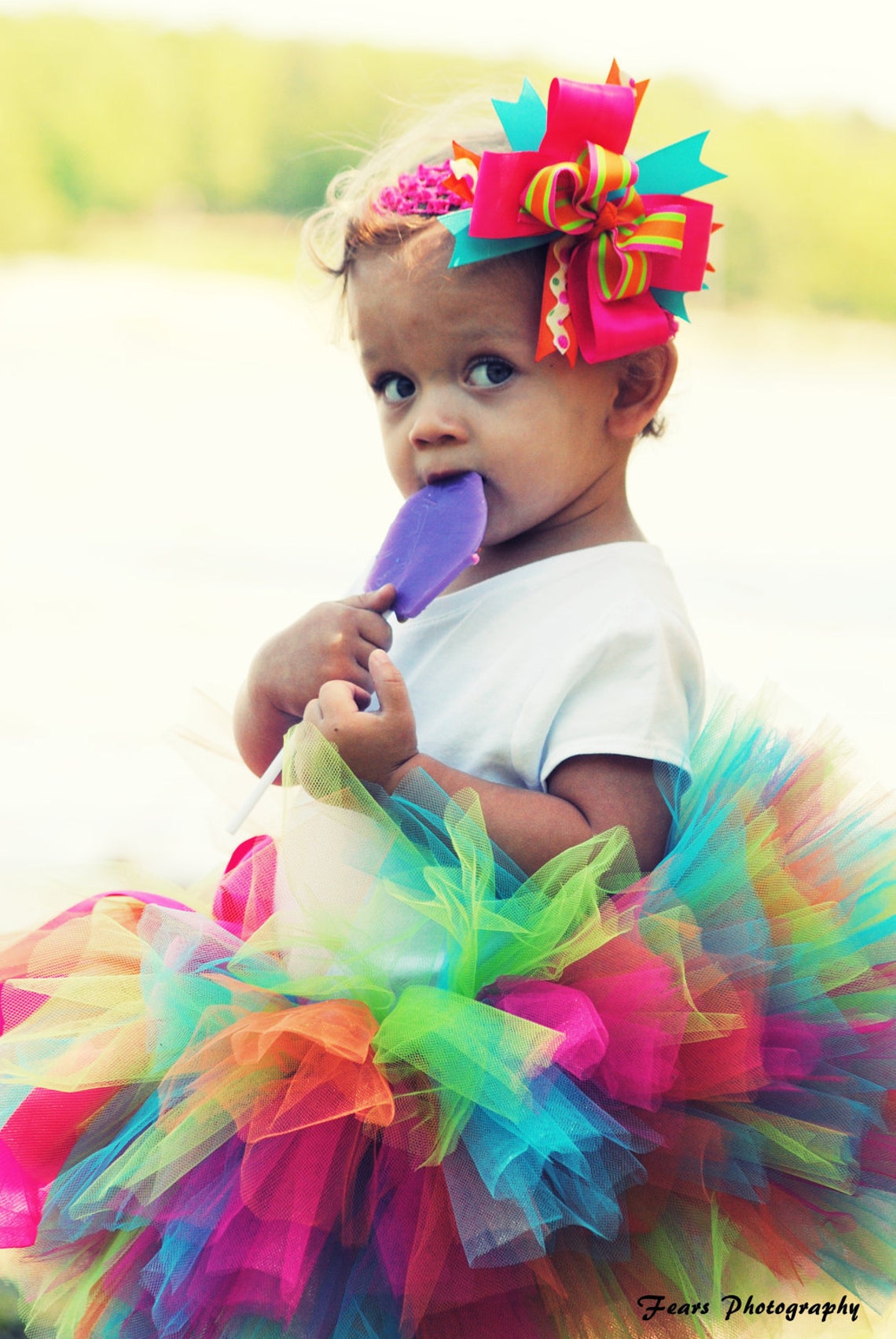 Breezy Tutu Bright Multi Colored Tutu Newborn Tutu Baby - Etsy