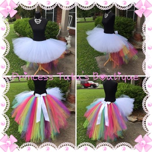 Bridal Hi Lo Tutu, Bachelorette Tutus, Bridal Party Tutus, Bride to Be ...