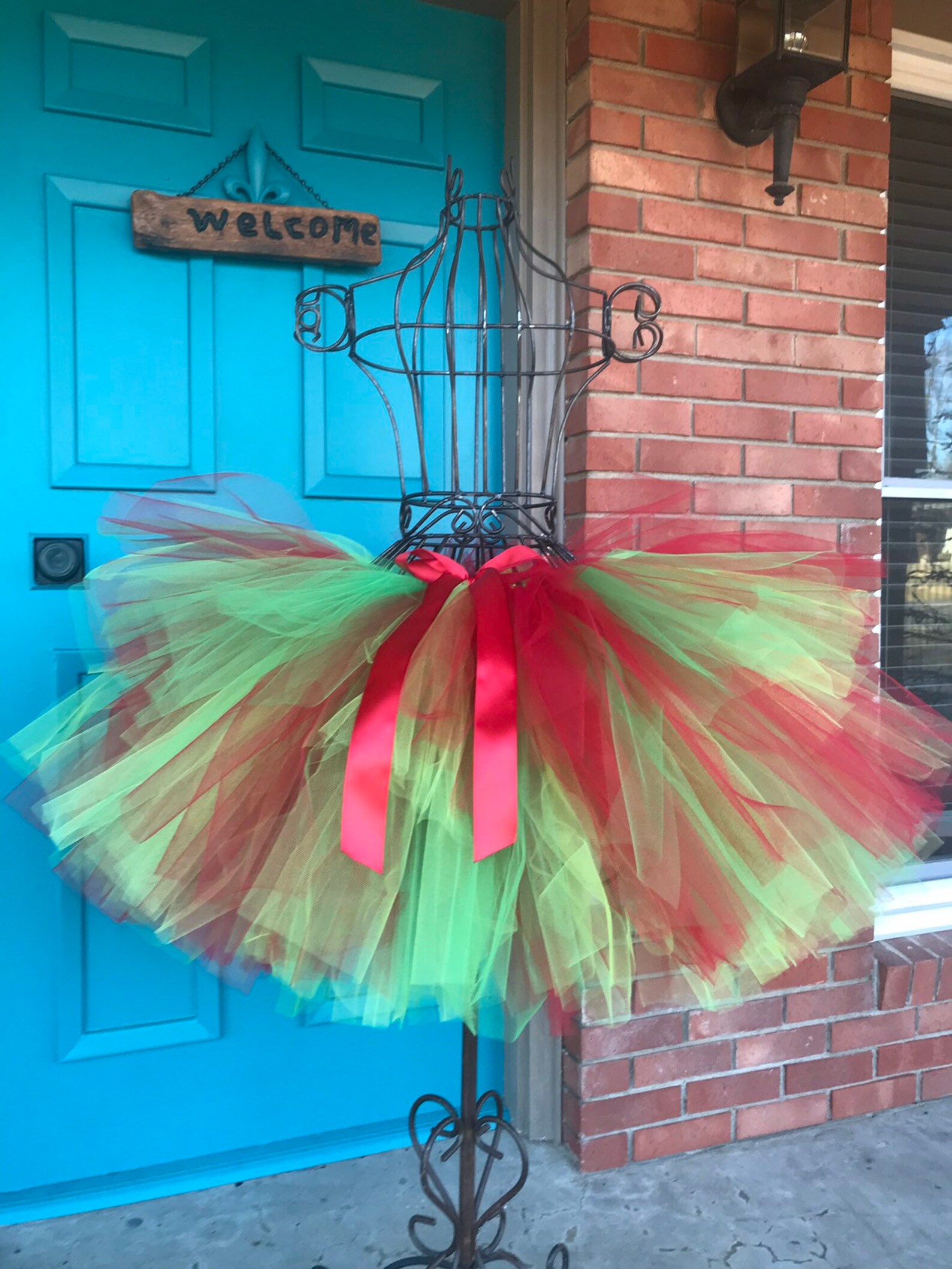 Christmas Spirit Tutu Adult Tutu W/ Red Satin Bow, Maternity Tutu ...