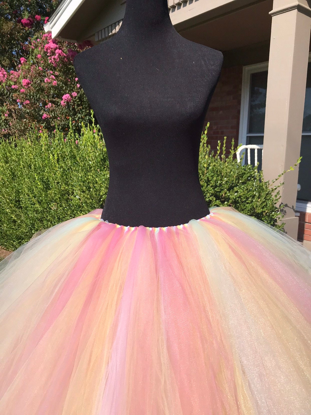 Extremely Full Tutu "spring Tone" Waist up to 34 1/2" Great for Mommy ...