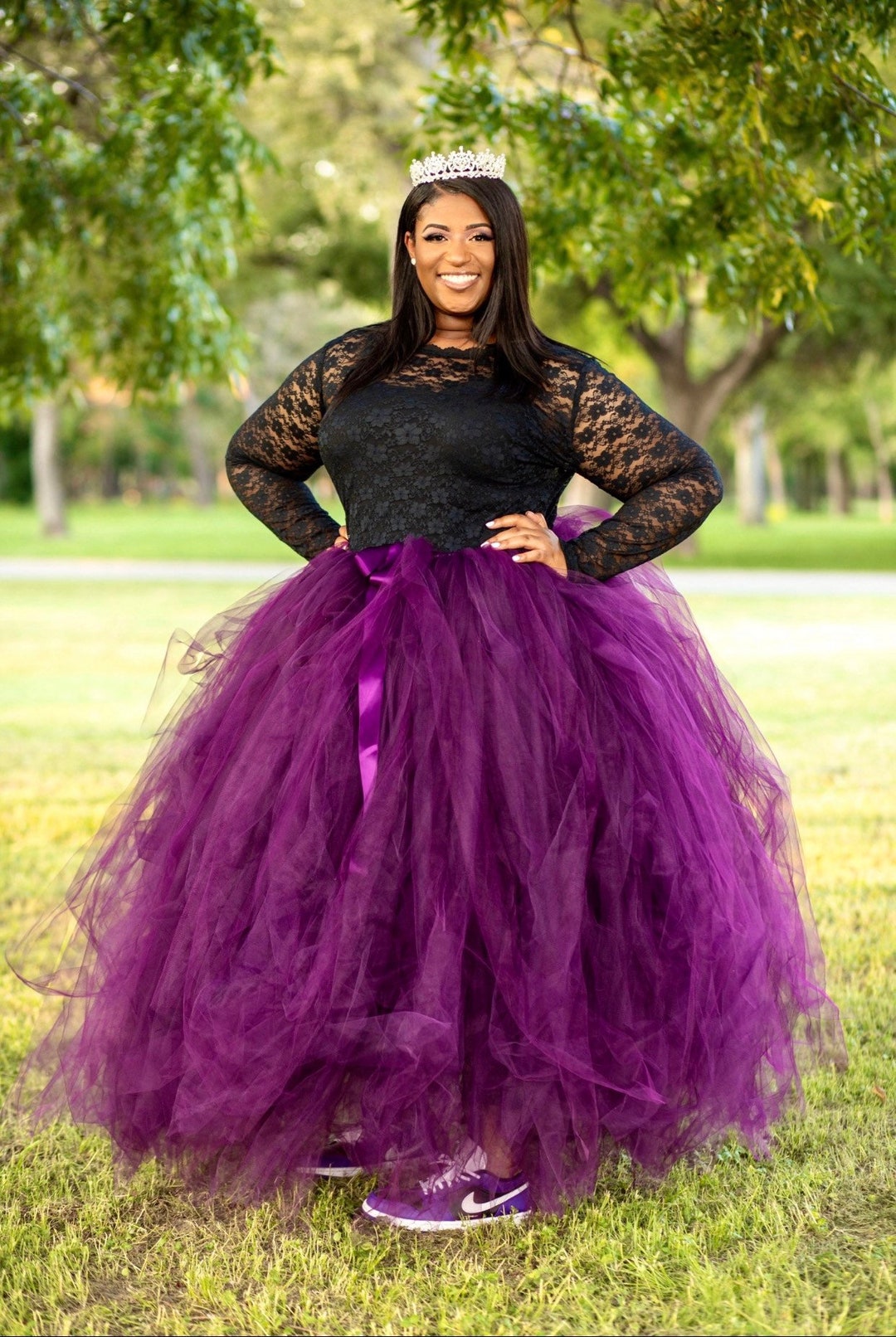 Solid Plum Bridal Tutu, Maternity Tutu, Adult Tutu Skirt, Adult Cake ...