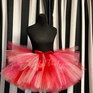 Adult Red, White and Pinks Tutu Perfect for Valentine’s Day, “cupid’s ...