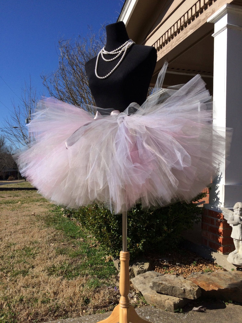 Shabby Vintage Dual Length Tutu for waist 35 up to | Etsy
