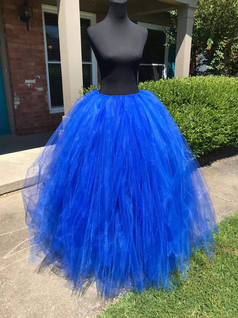 Solid Royal Blue Bridal Tutu Maternity Tutu Adult Tutu - Etsy