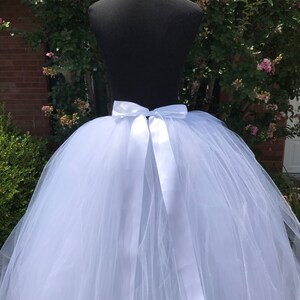 Solid White Bridal Tutu, Maternity Tutu, Adult Tutu Skirt, Adult Cake ...