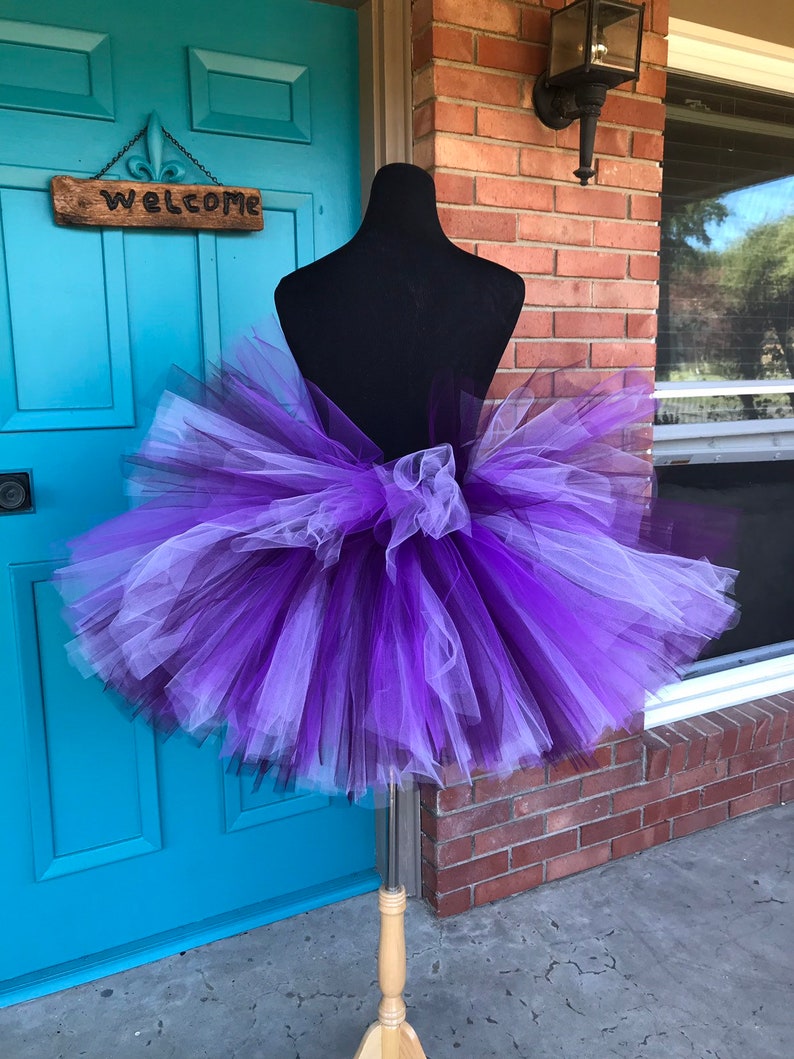 Adult Purple Tutu Midnight Madness with a perfect | Etsy