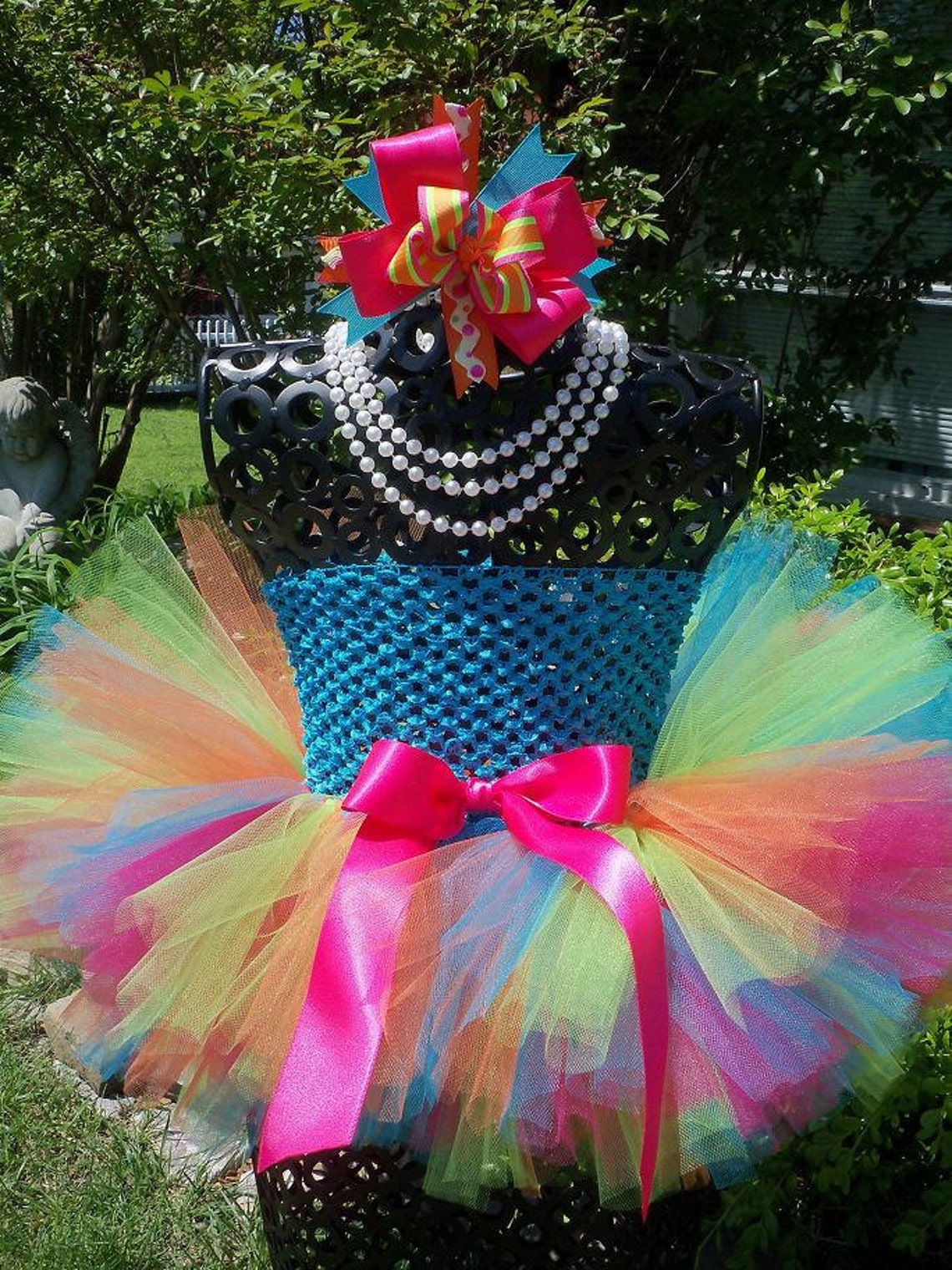 Breezy Tutu Bright Multi Colored Tutu Newborn Tutu Baby - Etsy