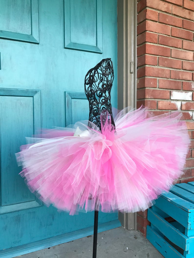 Shocking Pink and Ivory Tutu Cake Smash Tutus Birthday - Etsy