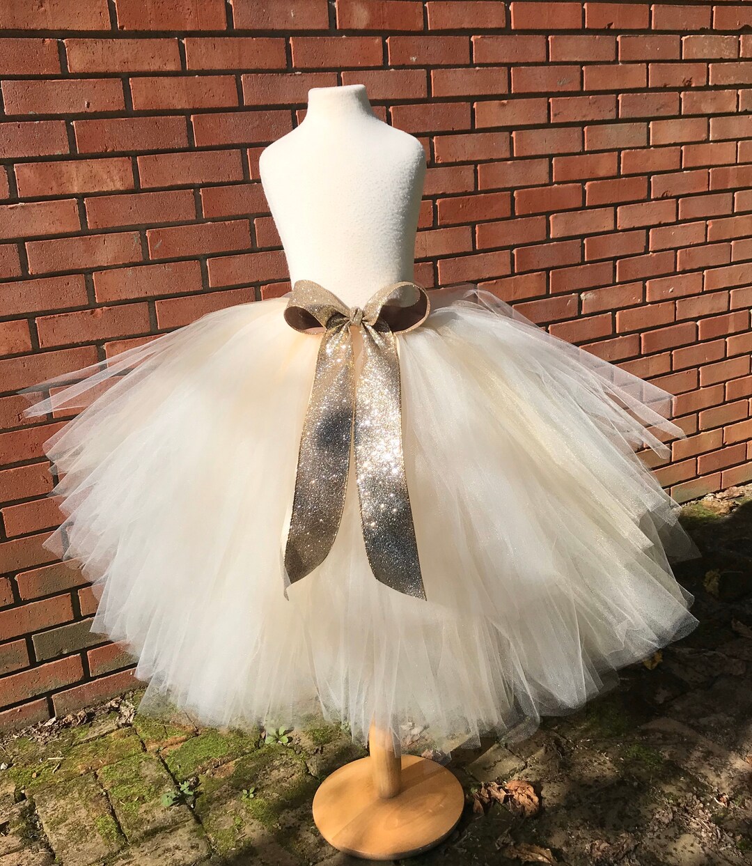 Ivory and Champagne Dual Length Tutu, Maternity Tutu, Adult Tutu Skirt ...