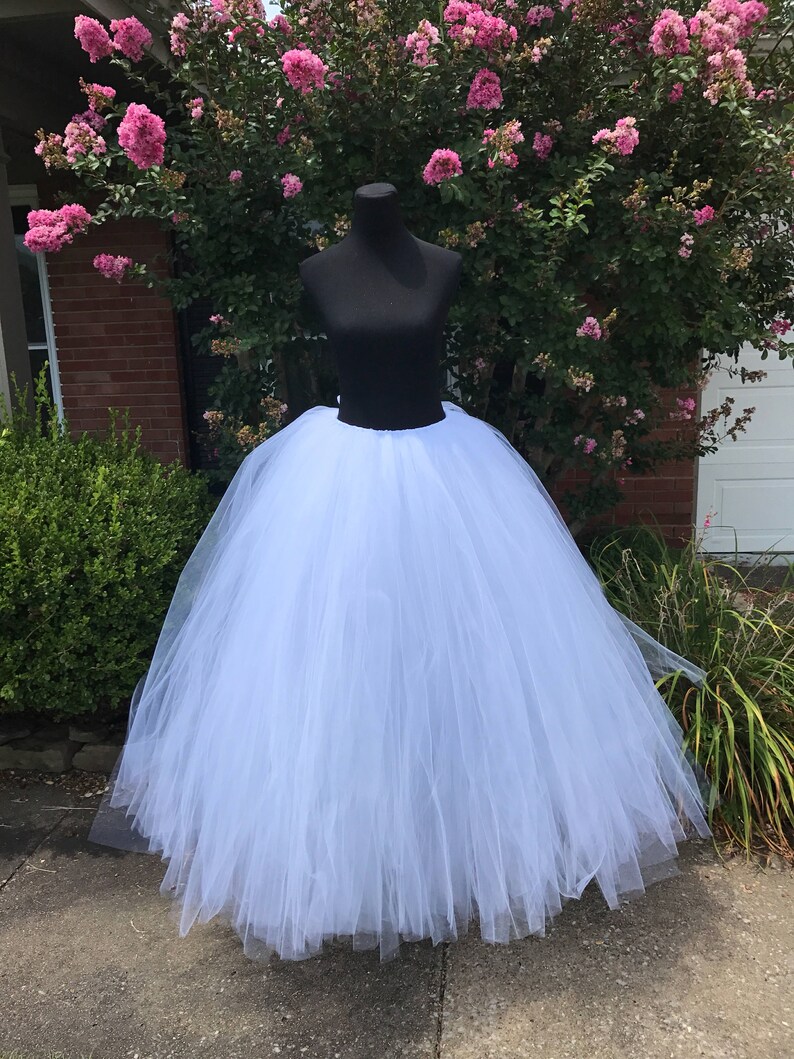 Solid White Bridal Tutu Maternity Tutu Adult Tutu Skirt | Etsy