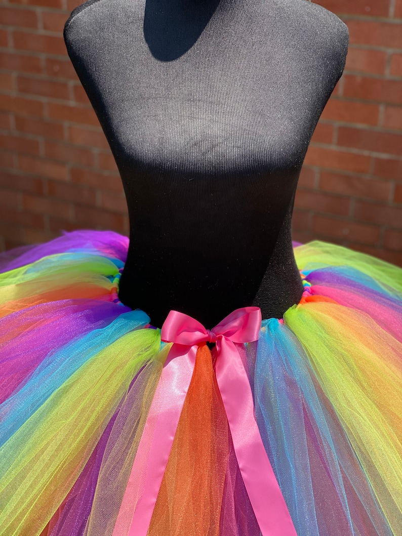 Adult Rainbow Glitz II Tutu Adult Tutus Adult Rainbow Tutu - Etsy