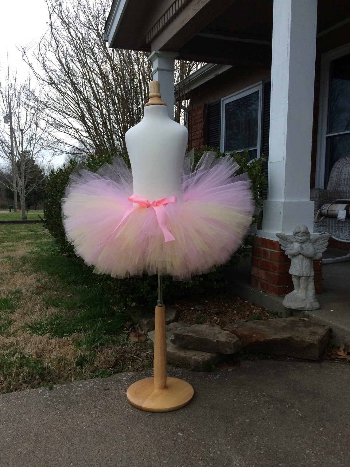 Tutus pink and Baby Yellow Rainbow Tutu Rainbow - Etsy