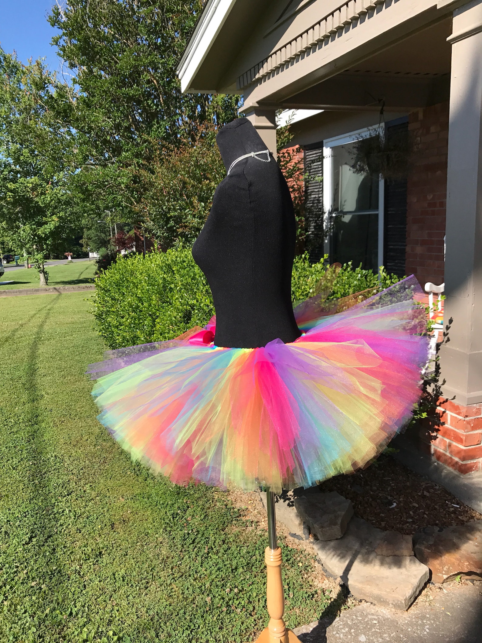 Adult Rainbow Glitz Tutu Adult Tutus Adult Rainbow Tutu - Etsy