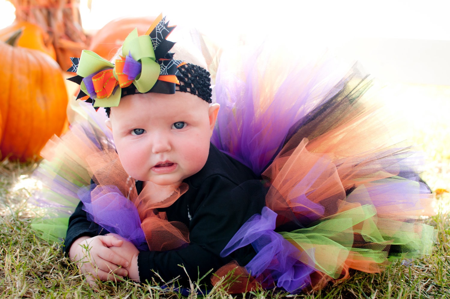 Mod Witch Tutu, Halloween Tutus, Fall Themed Tutus, Newborn Tutu, Baby ...