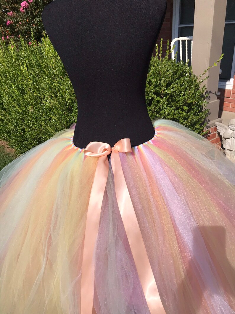 Extremely Full Tutu "spring Tone" Waist up to 34 1/2" Great for Mommy ...