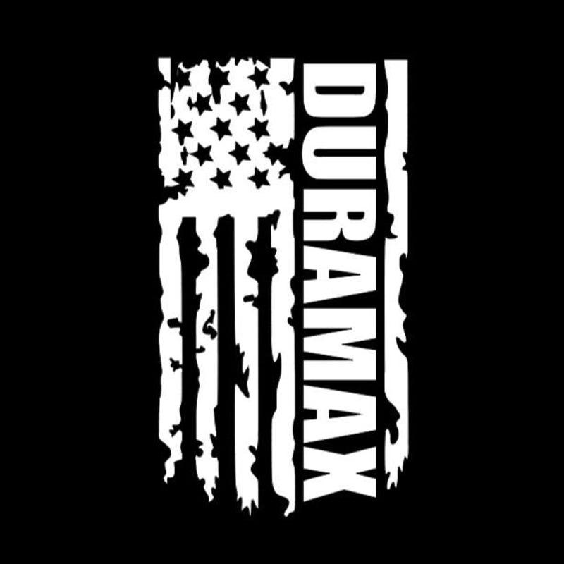 Duramax Flag Decal - Etsy
