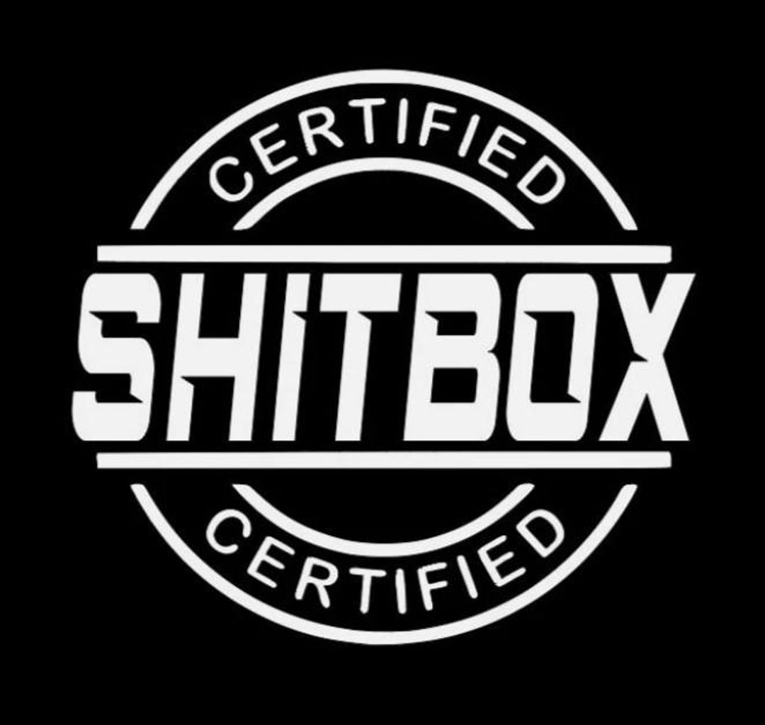 Certified Shitbox Vinyl Window Decal for Cars and Trucks 9" - Etsy