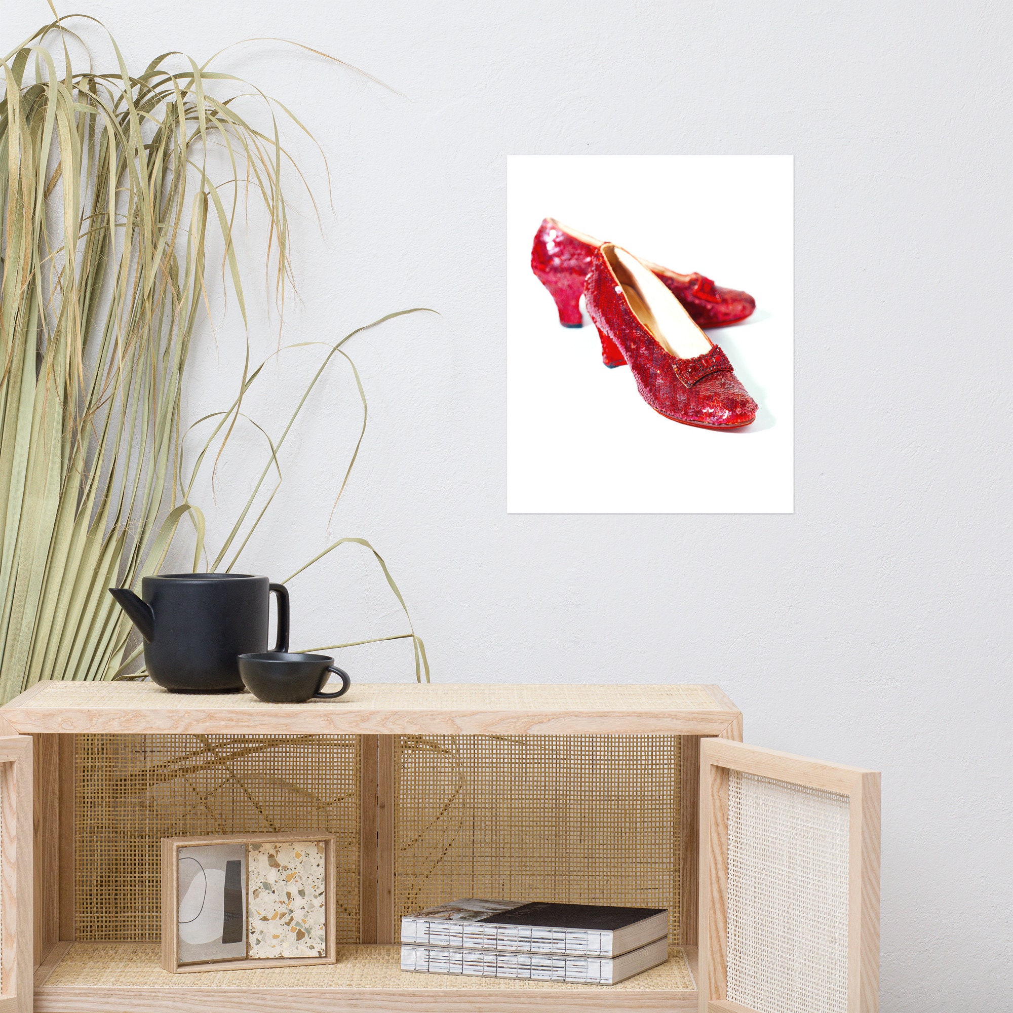 Wizard of Oz Ruby Slippers Photograph: Film Icon Art Print - Etsy