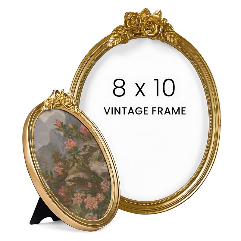 Floral 8x10 Wall Frame - Etsy