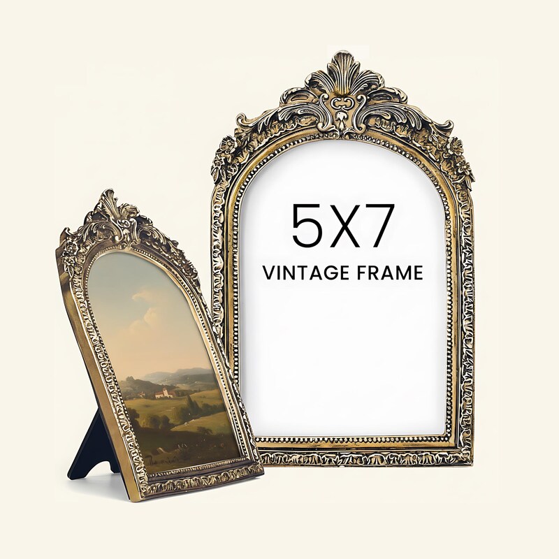 Arched Picture Frame - Etsy