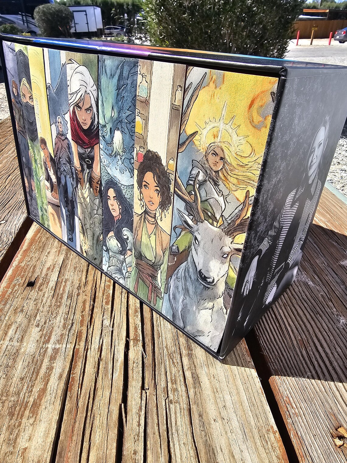 Throne of Glass Box Set Featuring 8 Individual Hand Painted Character ...