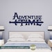Adventure Time Inspired Wall Decal Bedroom Wall Decor Vinyl Wall Art ...