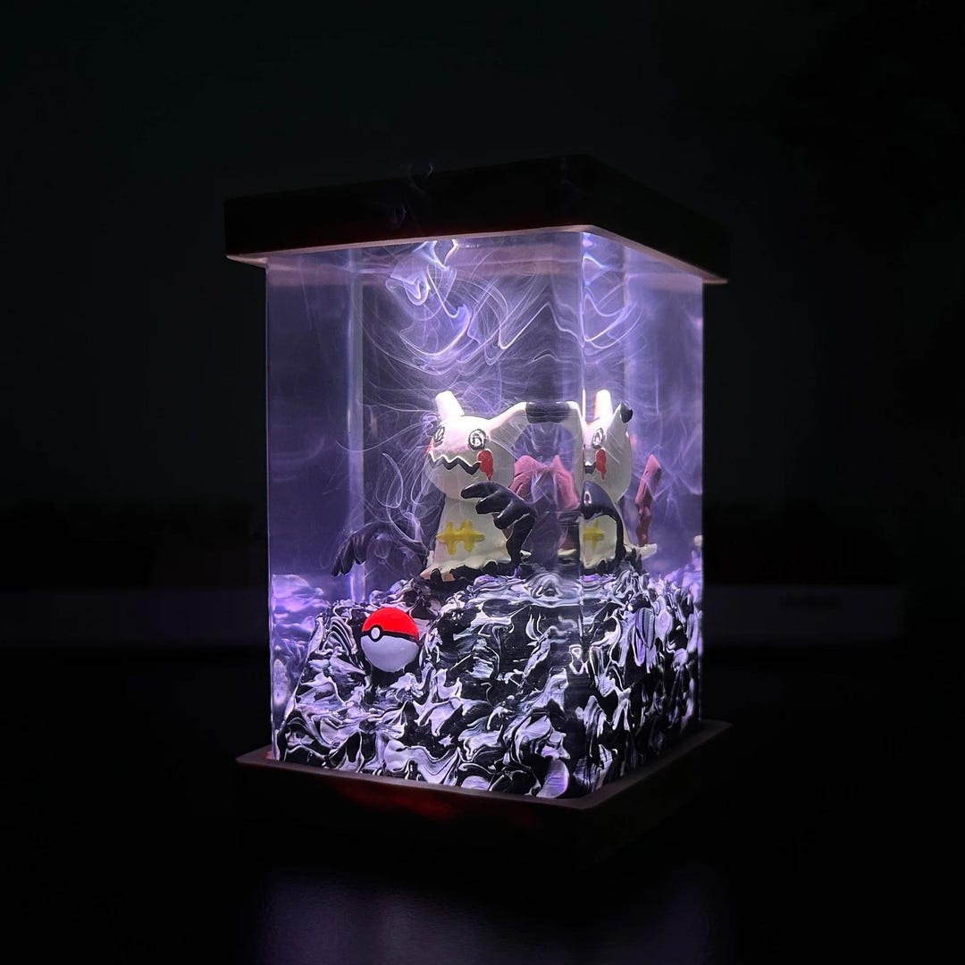 M.IMIK.YU Resin Diorama Lamp, Custom Diorama Kit, Gifts and Table Lamp ...