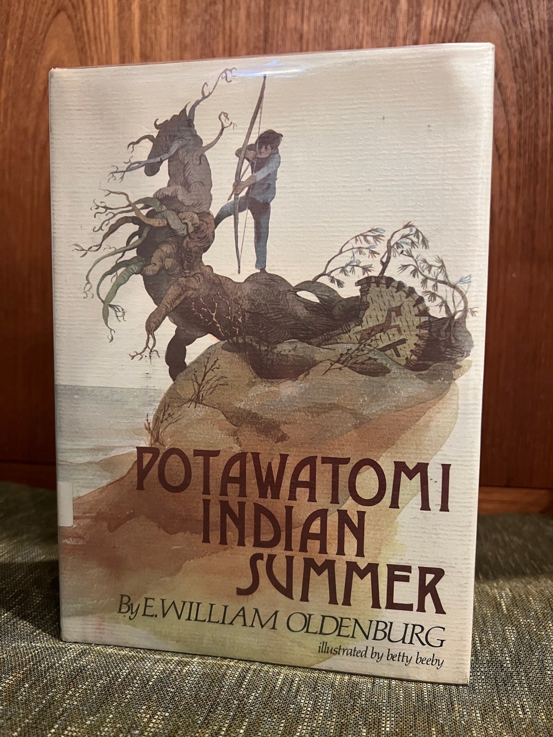 Potawatomi Indian Summer by E. William Oldenburg 1975 Printing - Etsy