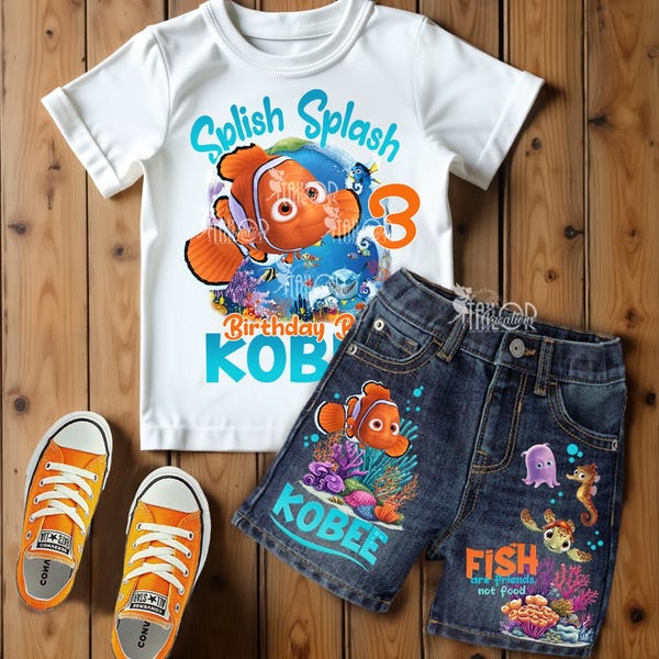 Nemo Shorts - Etsy