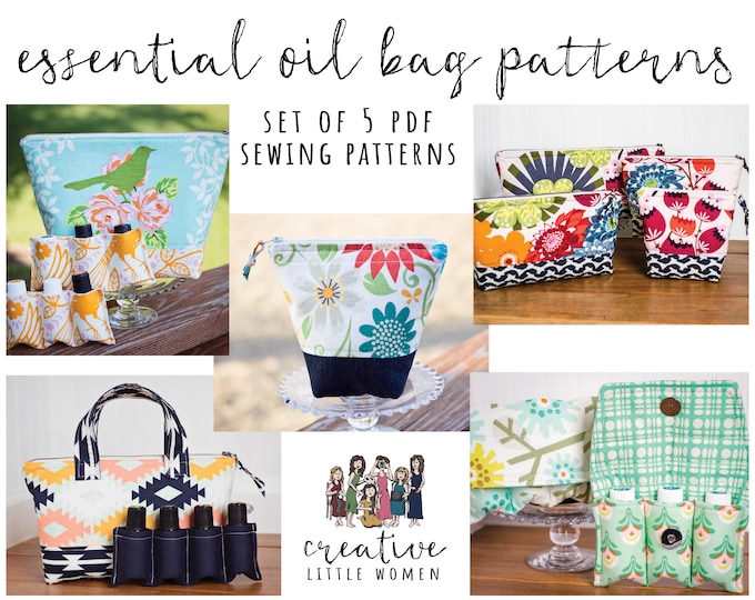 Personal Use Only PDF PATTERN for Essential Oils Bag / Case - Etsy Canada
