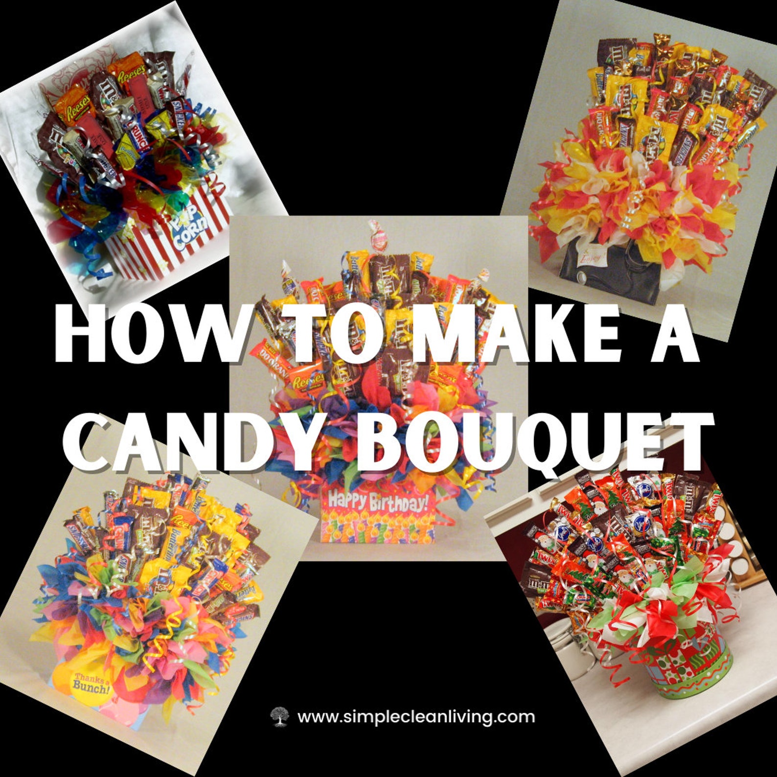 Candy Bouquet Video Tutorial, How to Make a Candy Bouquet Video ...