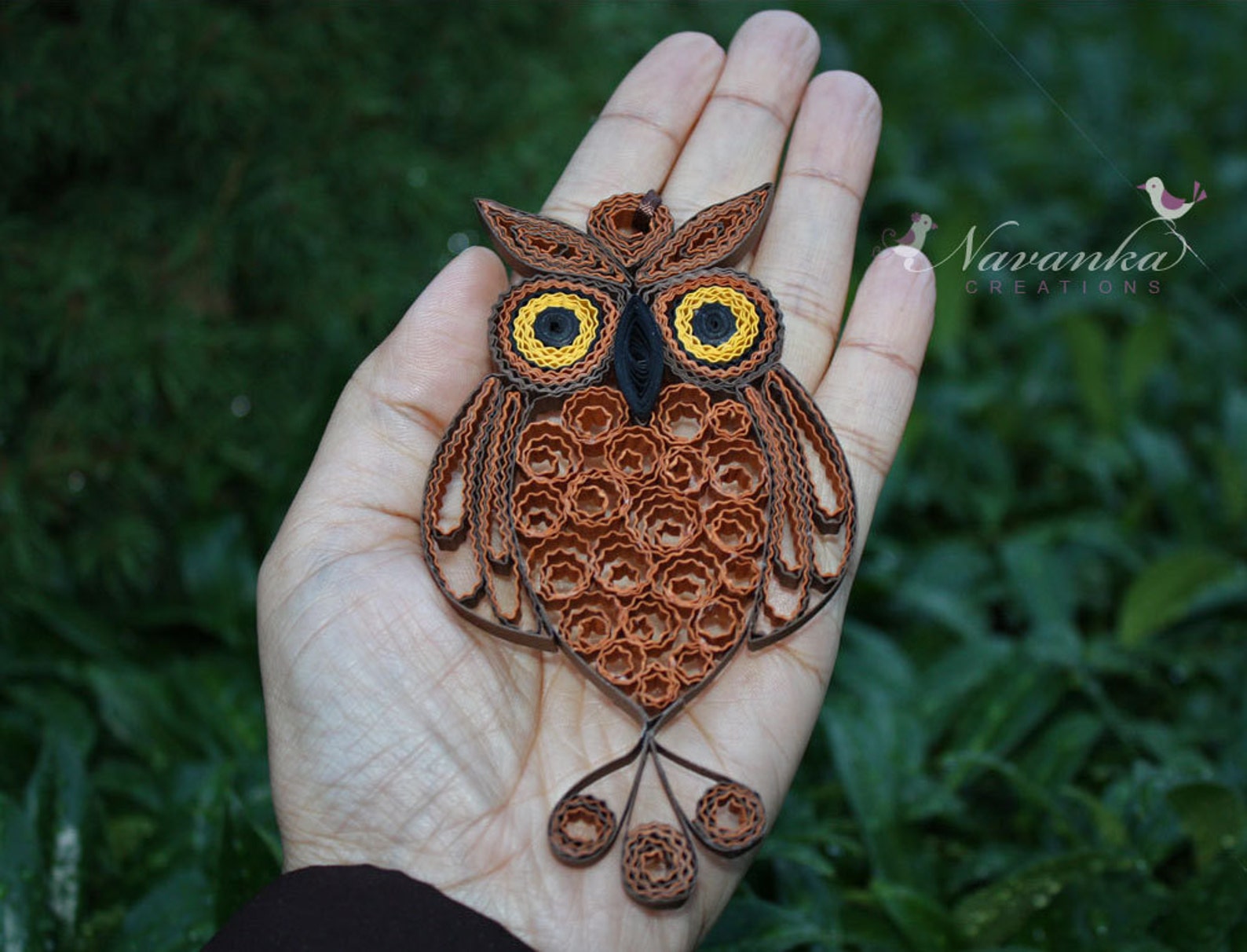 Owl Always Love You Paper Quilling Owl in a Gift Box , Paper Quilled ...