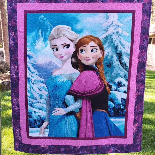 Frozen Quilt - Etsy