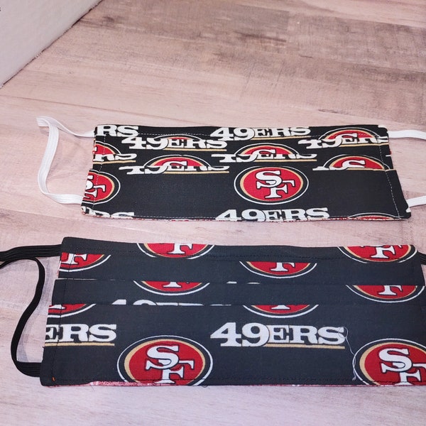 San Francisco 49ers Face Mask - Etsy
