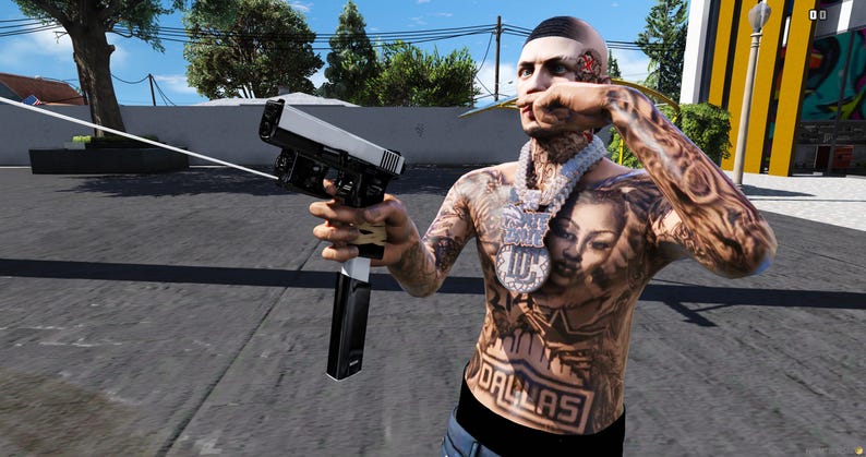 Fivem Weapon G19 Black #85 | Fivem Mods | Highly Optimized | High ...
