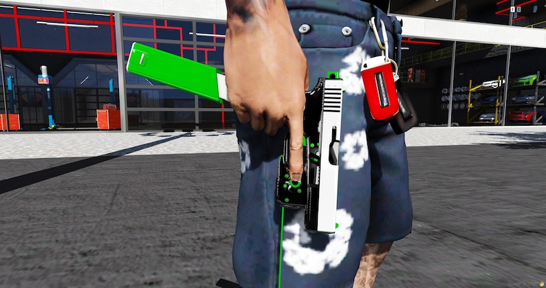 Fivem Weapon G19 Green #88 | Fivem Mods | Highly Optimized | High ...
