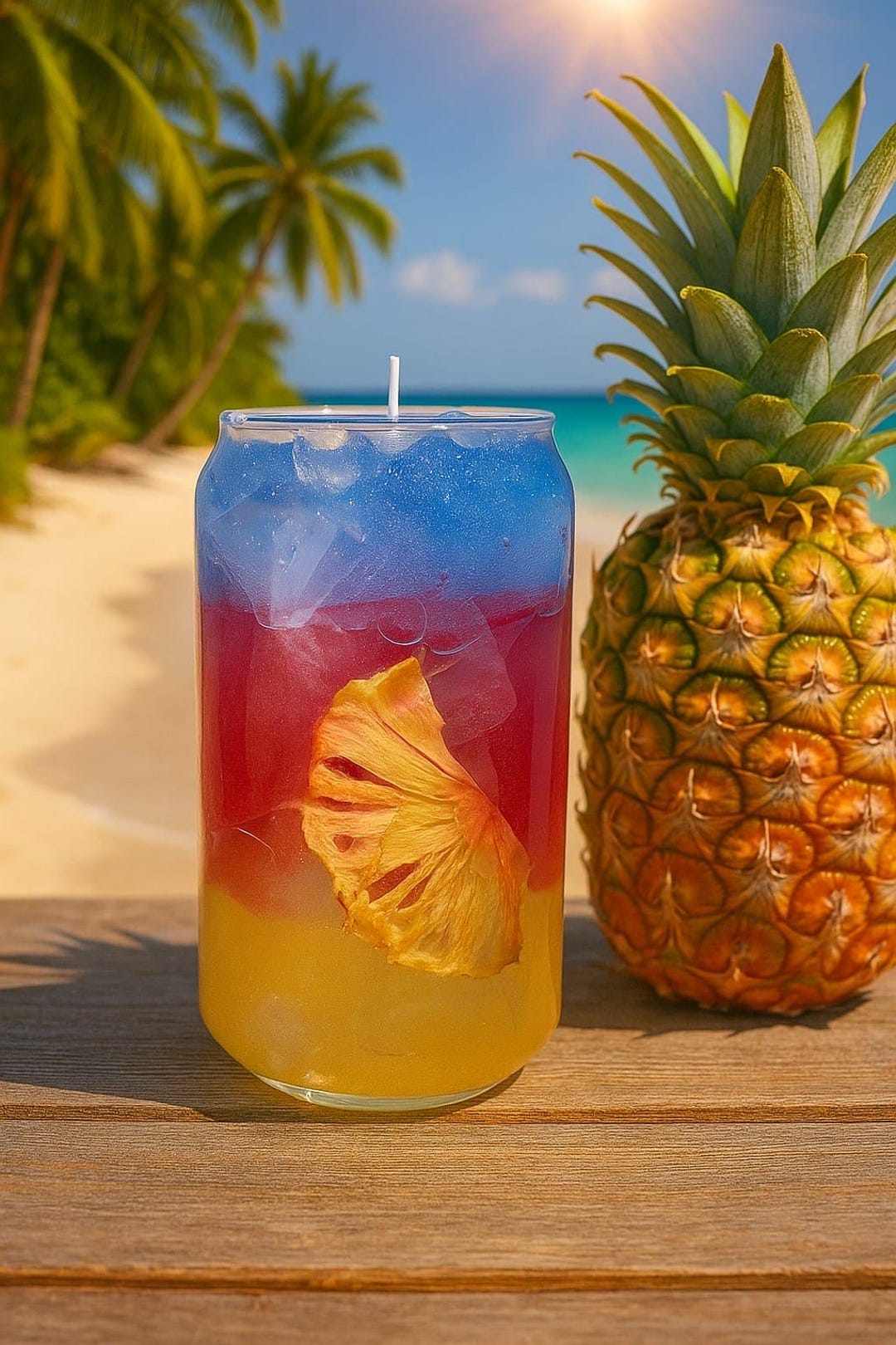 Tropical Sunset Spritz Candle - Etsy