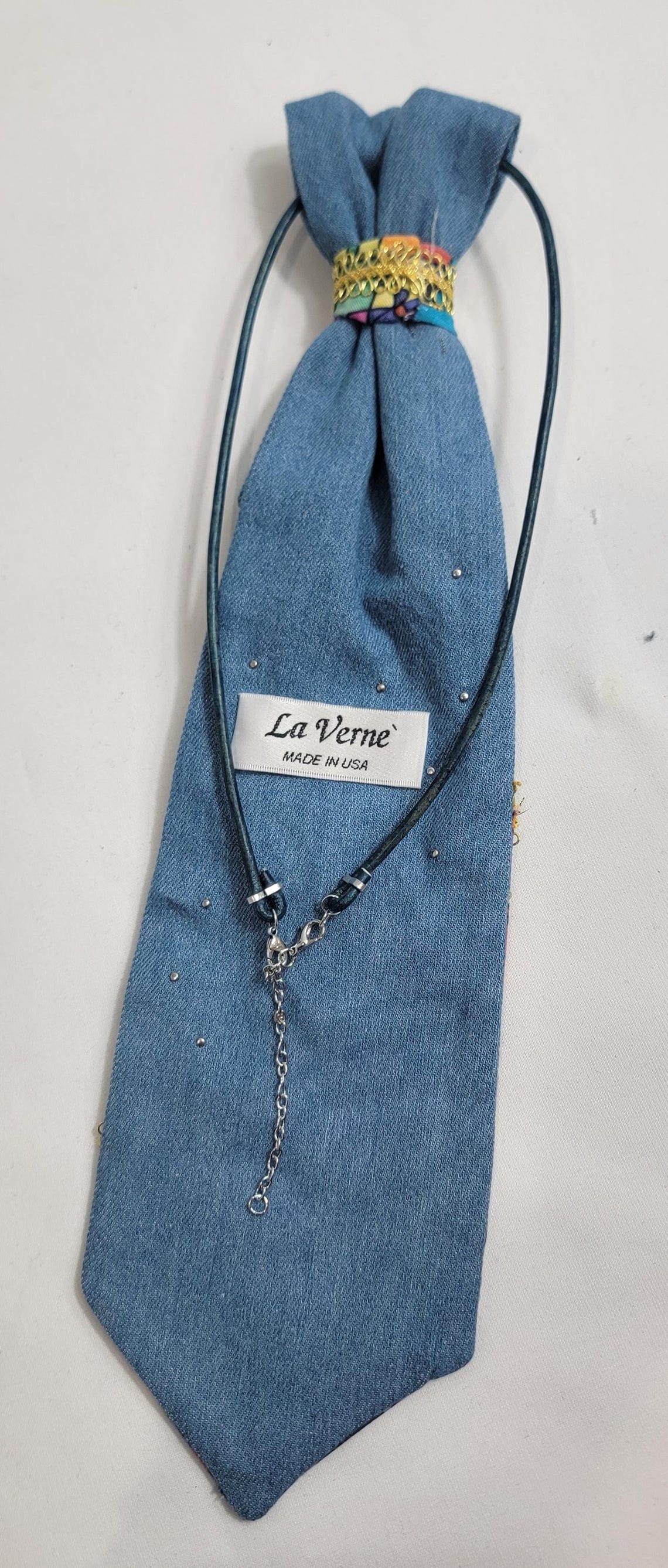 Autism Spectrum Repurpose Tie With Beads - Etsy