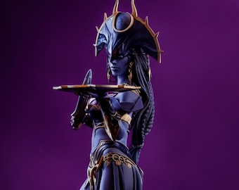 Baldurs Gate 3 - Shar Inspired Resin Statue: Dark Fantasy Decor (9.5 ...