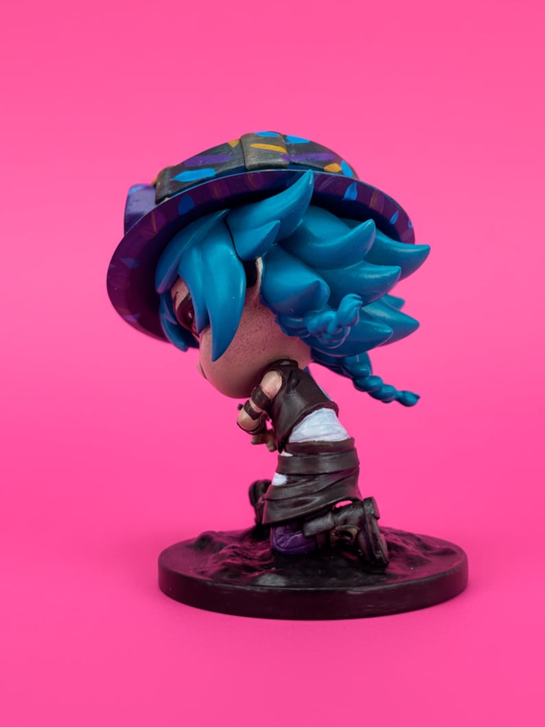 Isha Arcane League of Legends Fan Art Hand-painted 3d-printed Resin ...