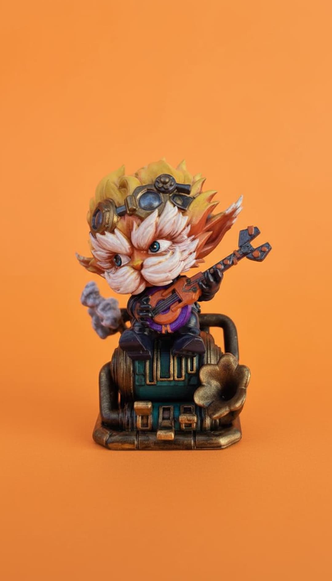 Heimerdinger Arcane Statue: Hand-painted League of Legends Fan Art - Etsy