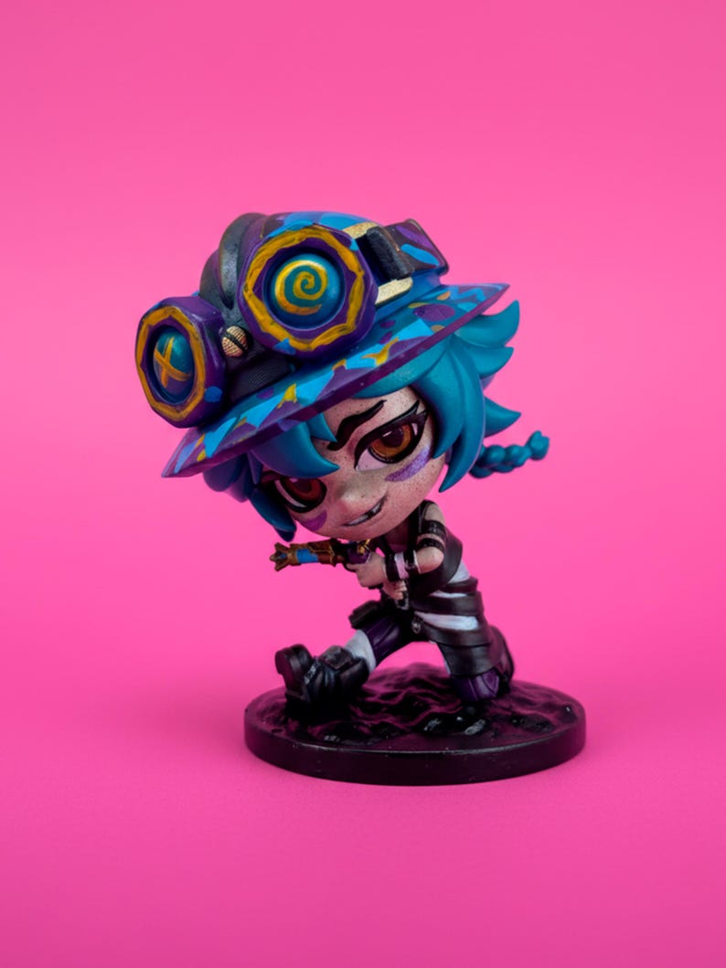 Isha Arcane League of Legends Fan Art Hand-painted 3d-printed Resin ...