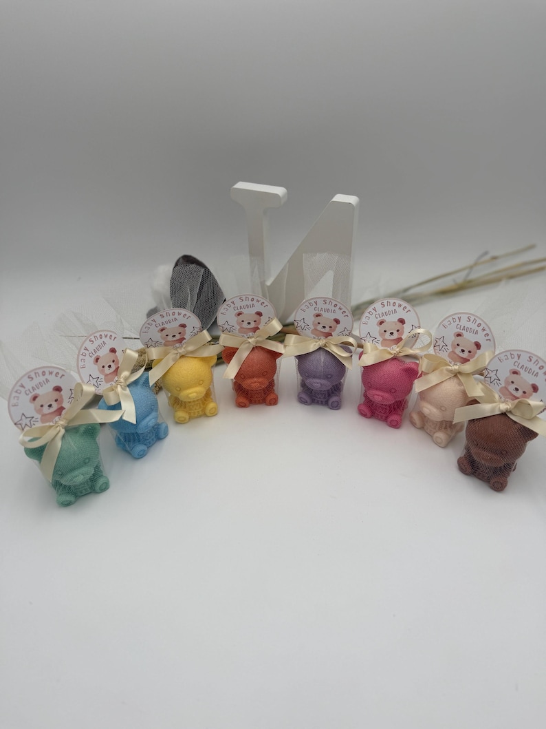 Handmade Bear Soap – Kids Party Favors, Baby Shower Gifts - Etsy