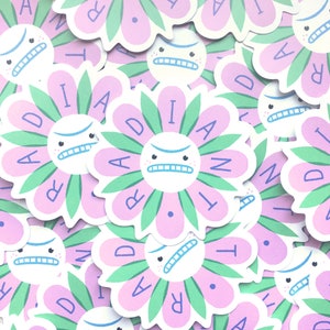 RADIANT - Vinyl Sticker, Planner, Laptop Decoration - Etsy