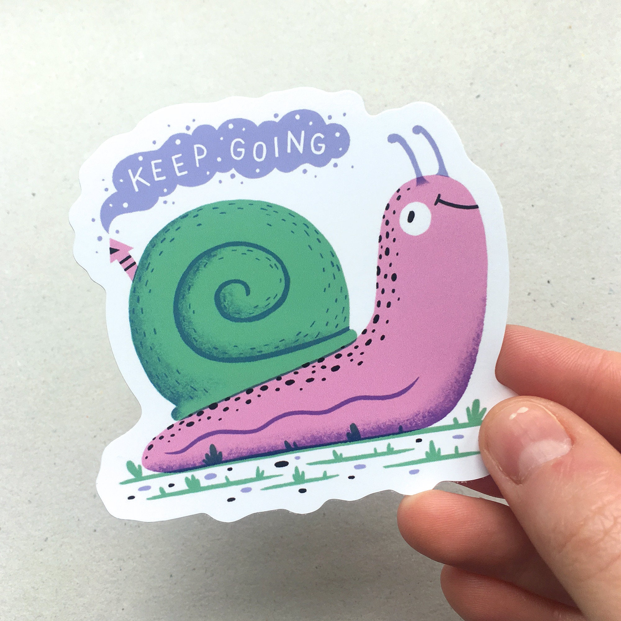 KEEP GOING Vinyl Sticker Planner Laptop Decoration - Etsy