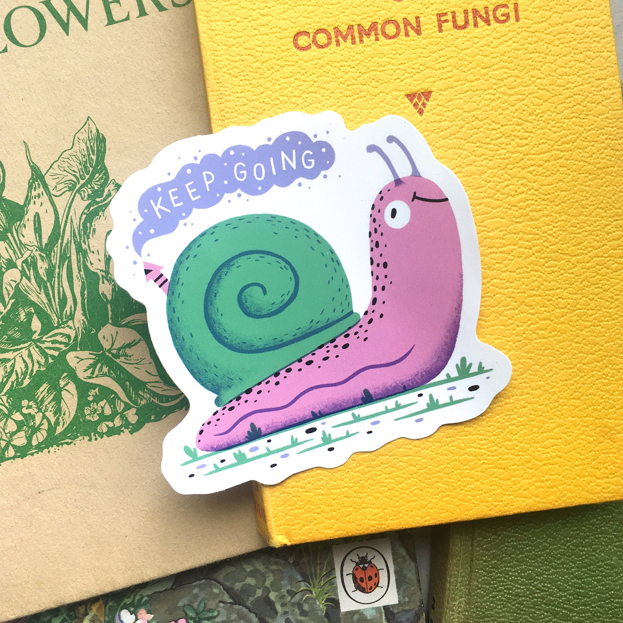 KEEP GOING Vinyl Sticker Planner Laptop Decoration - Etsy