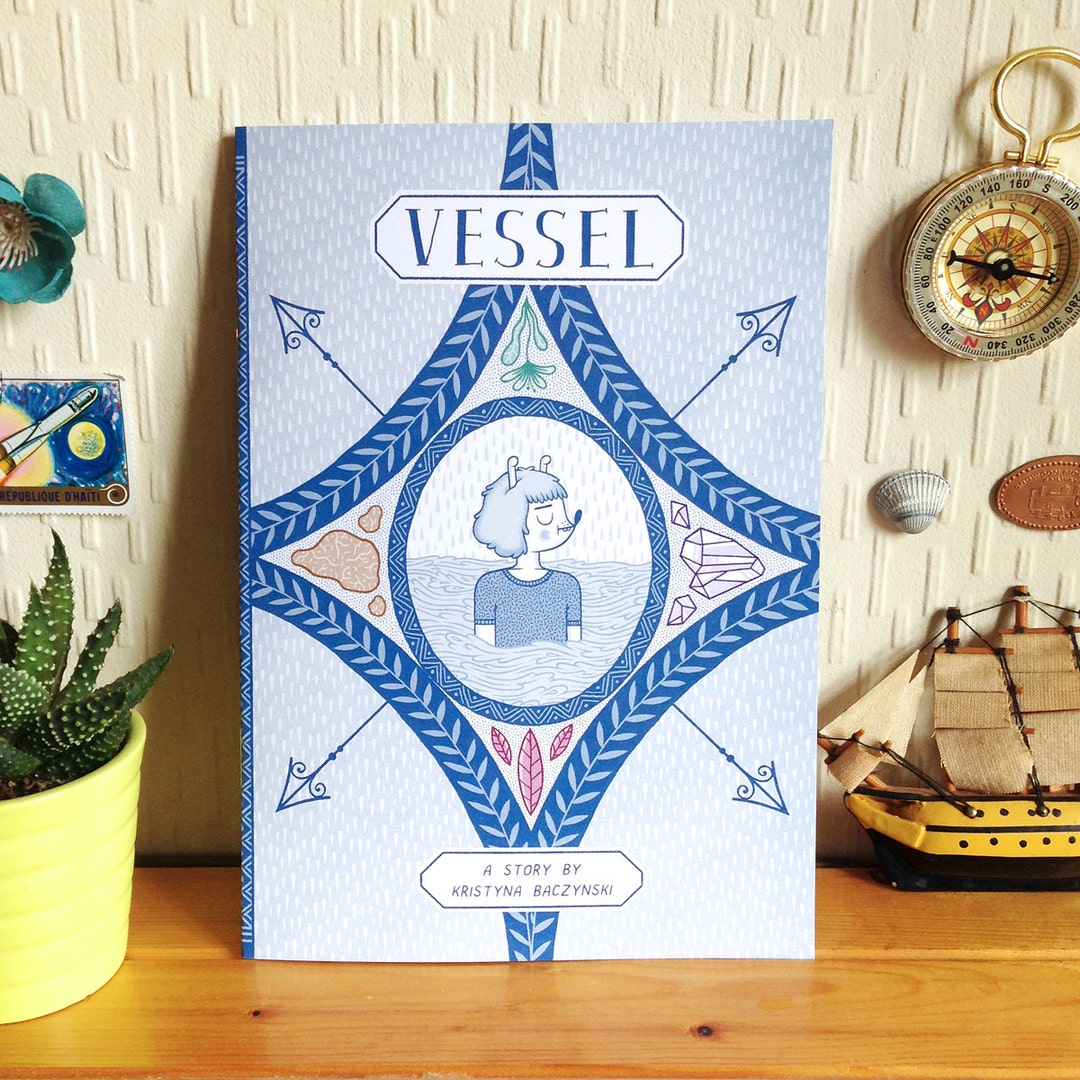 Vessel - Comic Book, Zine, About Wanderlust, Inertia, Adventure - Etsy