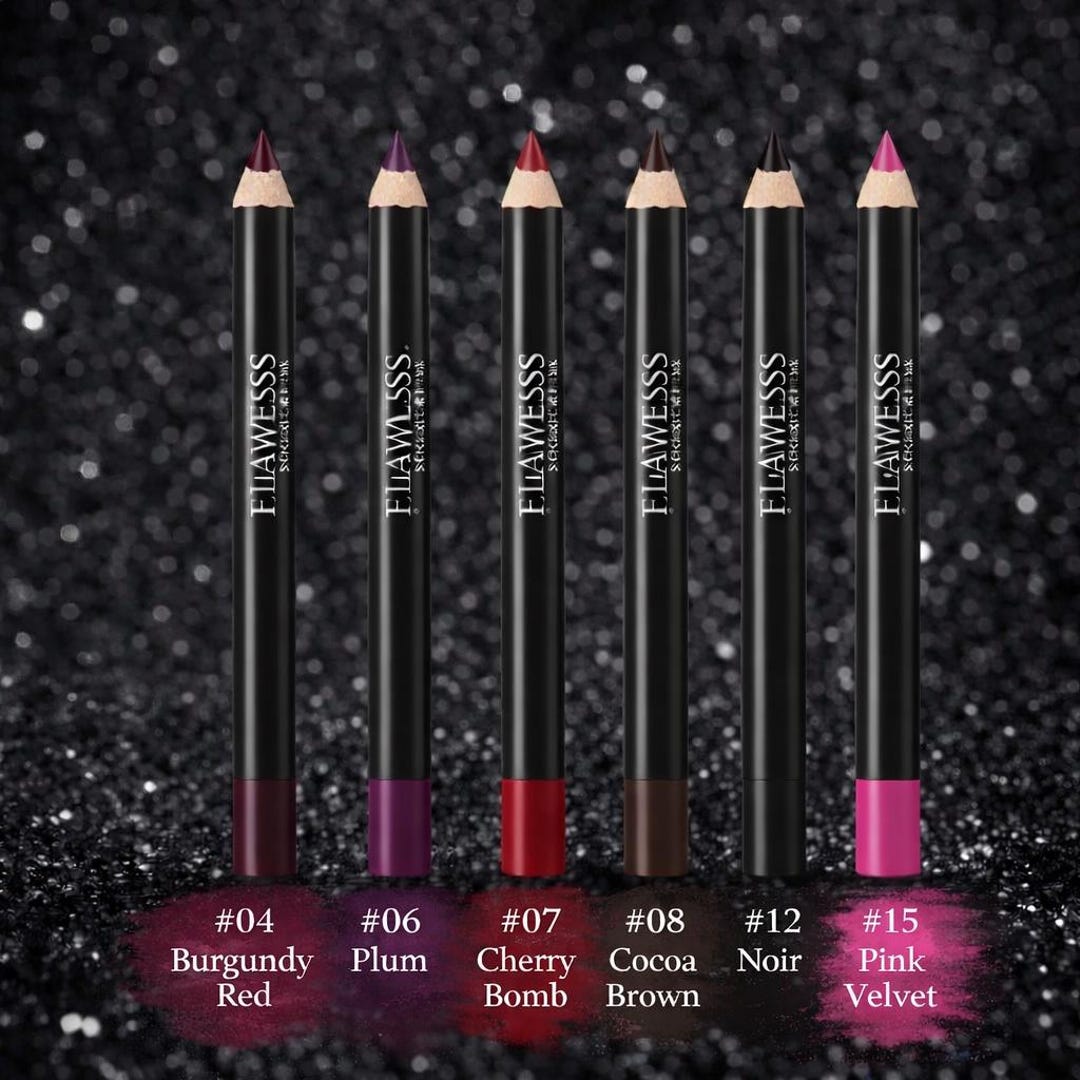 Smooth Flawless Lip Liners| Six Shades - Etsy