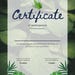 Nature Certificate - Editable Certificate Templates , Printable ...
